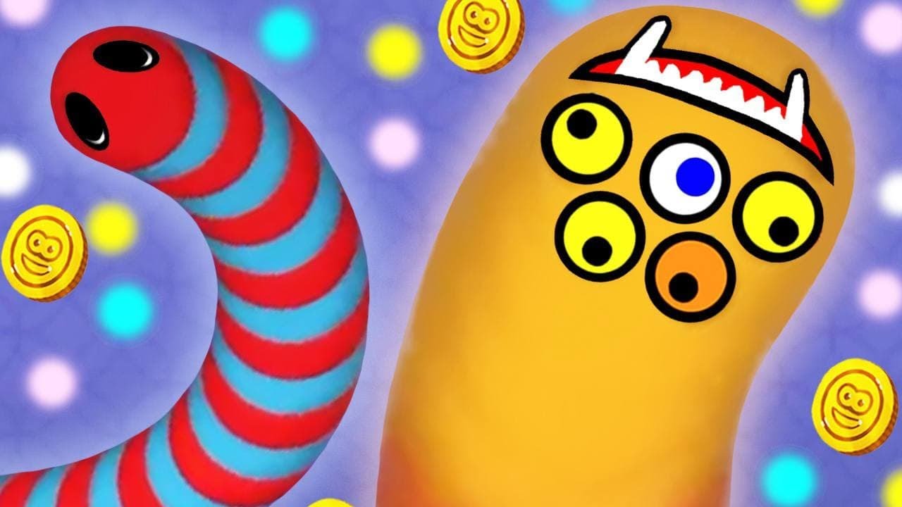 WORMSZONE.IO 001 CRAZY SLITHER SNAKE TOP 01 / Epic Worms Zone Best ...