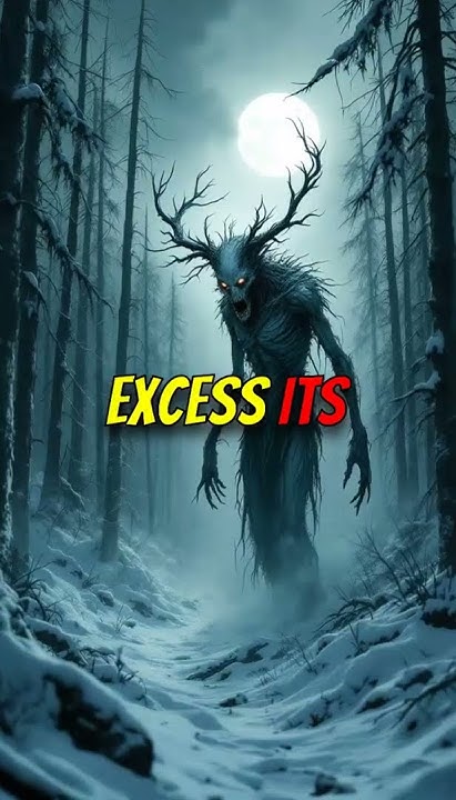 Unveiling the Horror: The Terrifying Legend of the Wendigo - YouTube