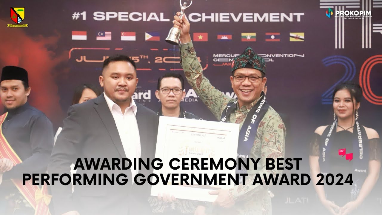 Awarding Ceremony Best Performing Government Award 2024 - YouTube