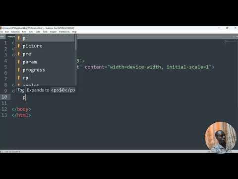 Creating A web page Part two - YouTube