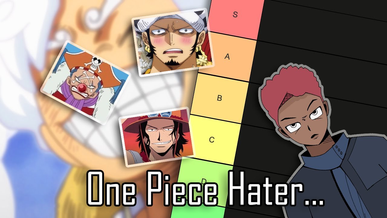 One Piece Hater Ranking Characters [ Tier List ] - YouTube