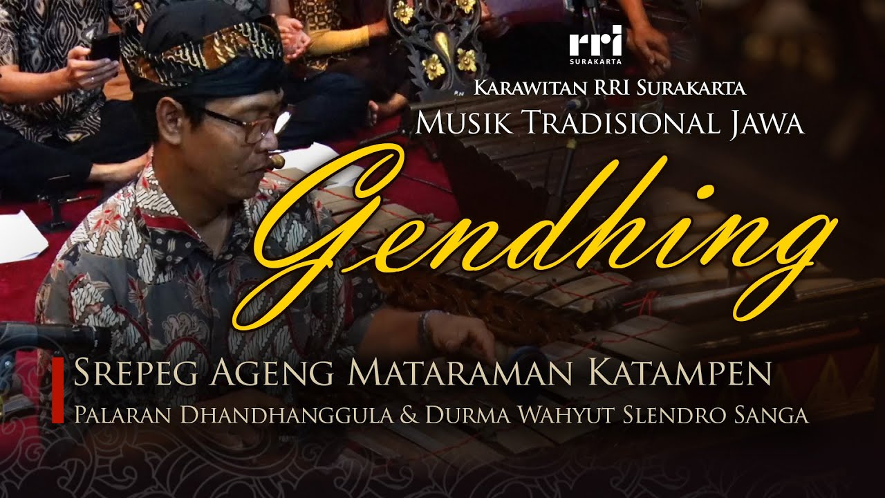Gendhing Jawa Klasik Karawitan RRI Surakarta || Srepeg Ageng Mataraman ...