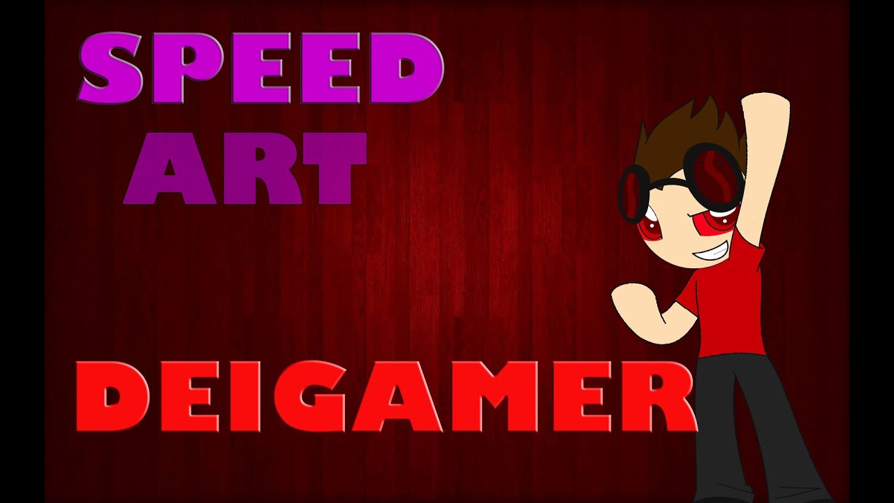 Speed art Deigamer-RESUBIDO - YouTube