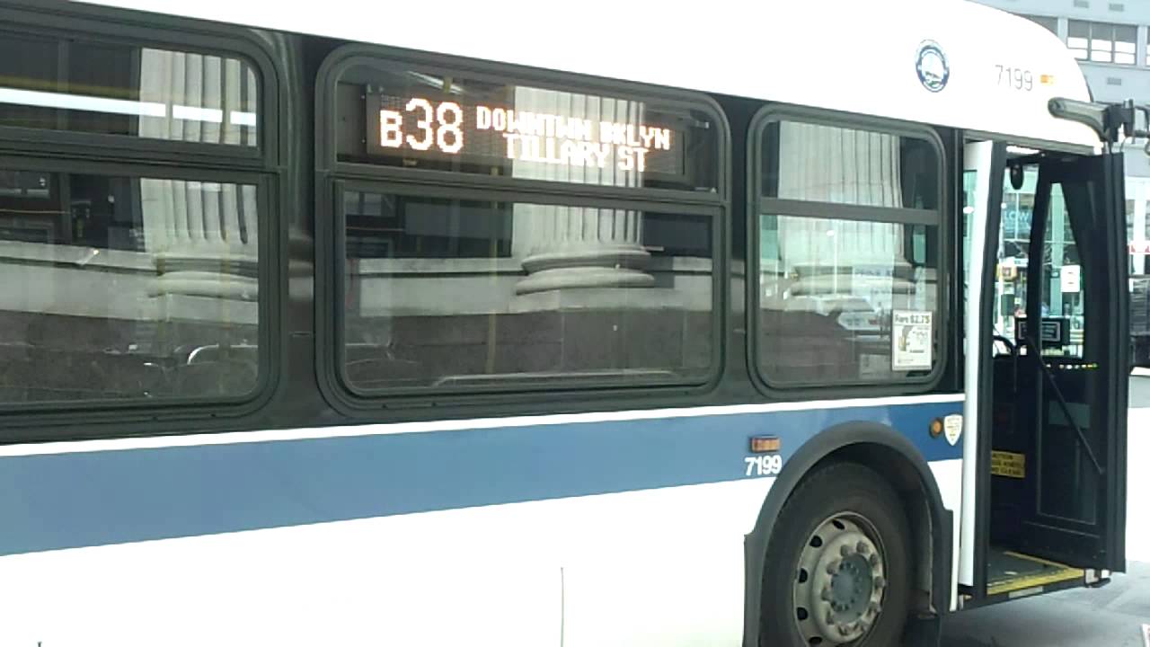 NYCT Bus: 2015 New Flyer XD40 Xcelsior 7199 B38 Bus@Bond Street/DeKalb ...