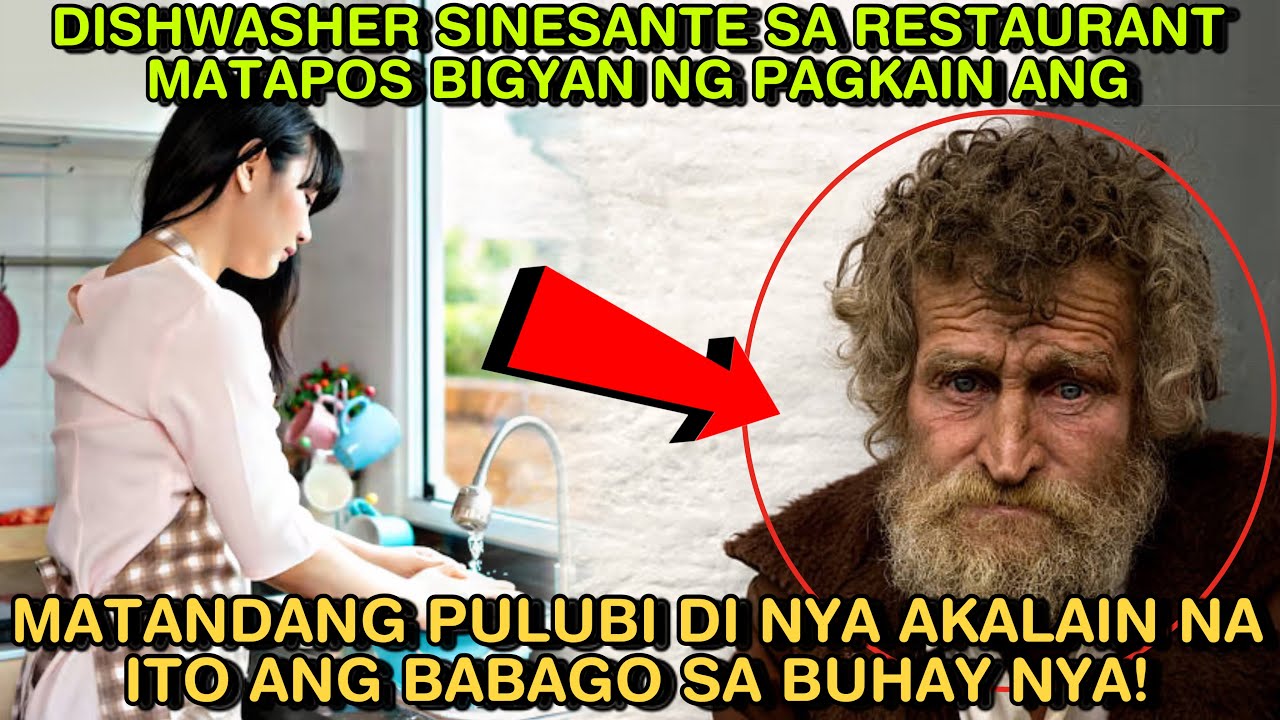 DISHWASHER SINESANTE SA RESTAURANT MATAPOS BIGYAN NG PAGKAIN ANG ...