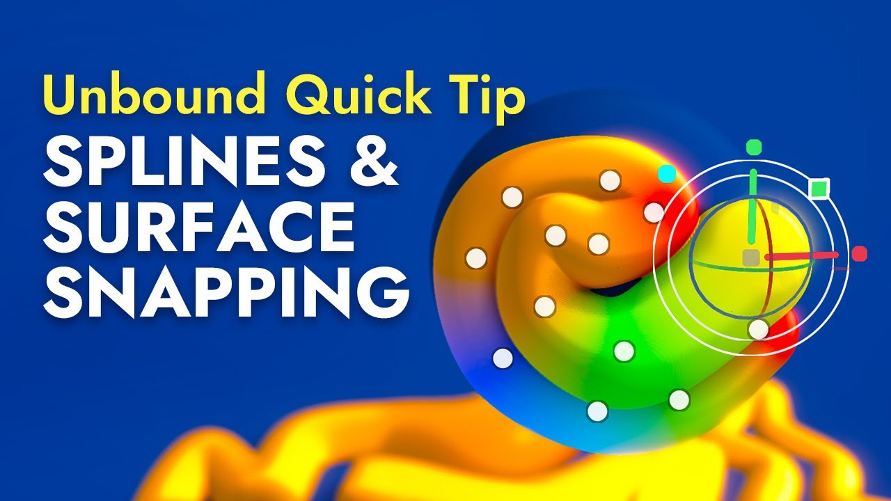 Draw on 3d Surfaces with Surface Snapping - Unbound Quick Tip - YouTube