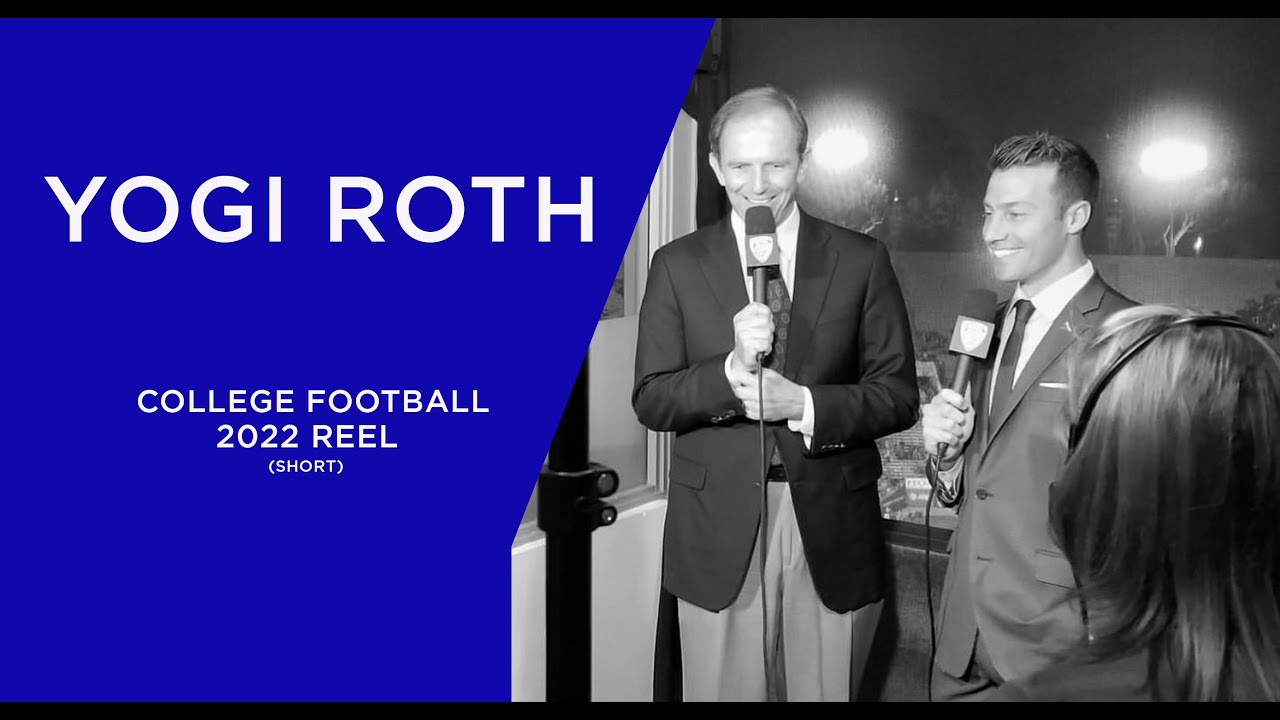 Yogi Roth: College Football Reel (short) - YouTube