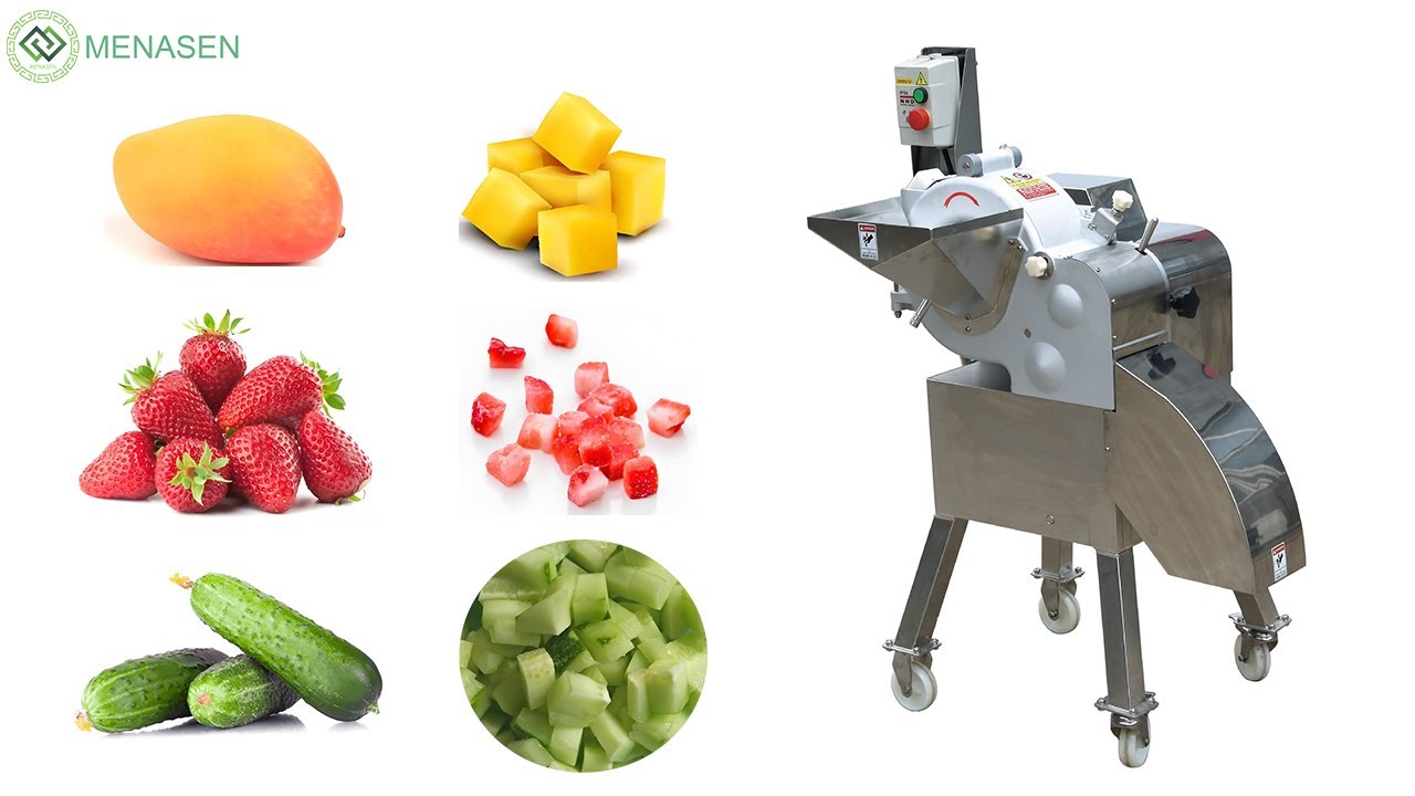 MNS-800 Automatic Potato Fruit Dicer Machine| +86 13733892205 ...