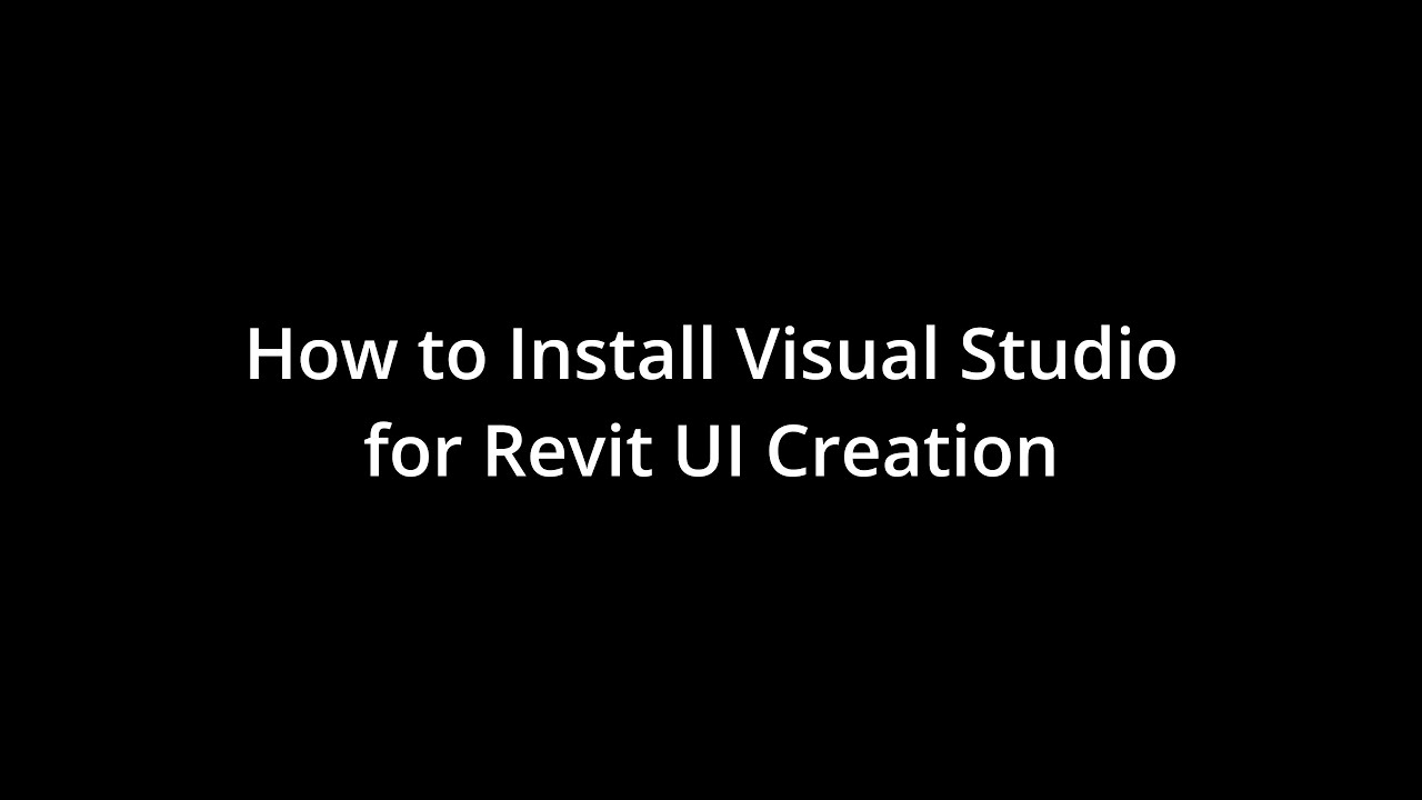 Your First PyRevit UI Starts Here (Visual Studio Setup Step-by-Step ...