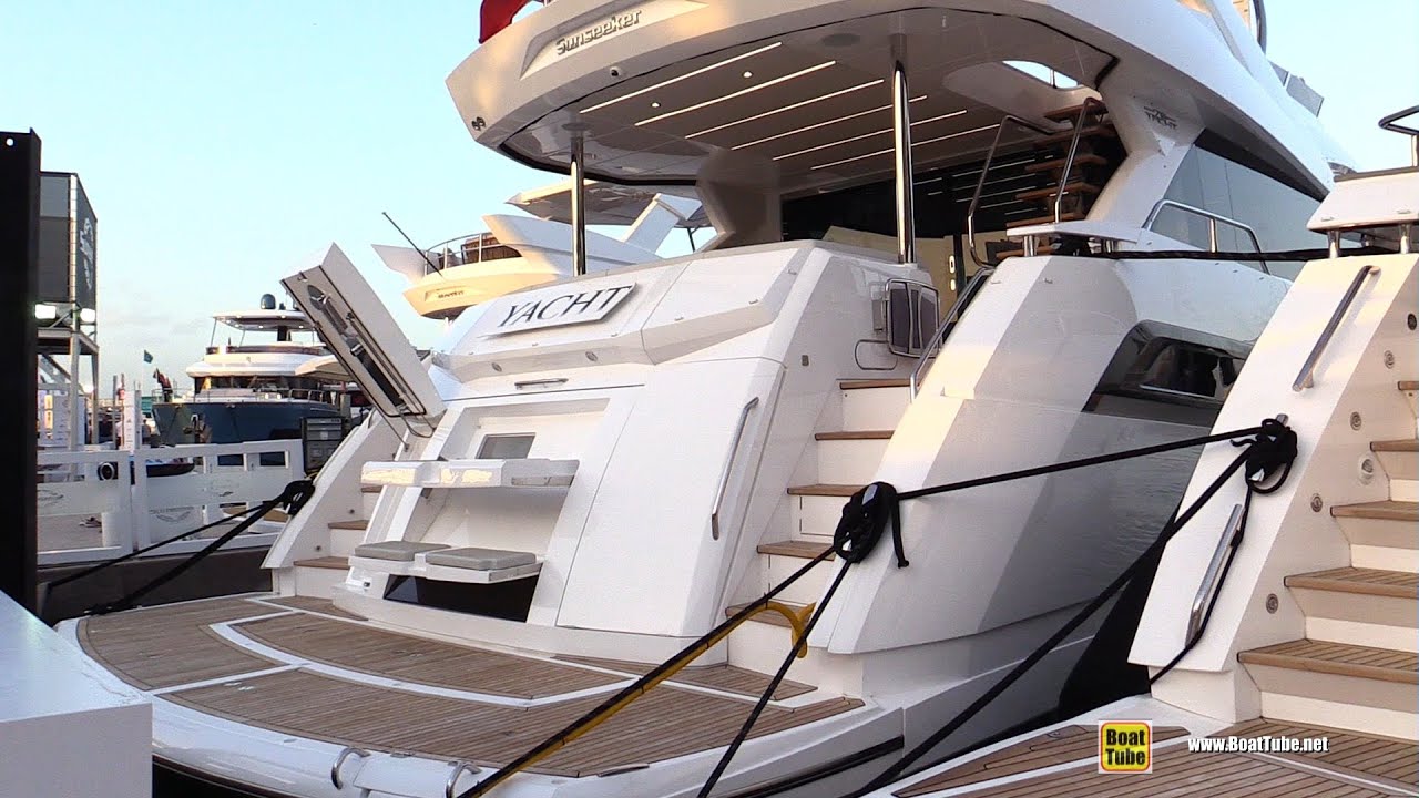 Sunseeker 76 Luxury Yacht Walkaround tour - 2020 Model - YouTube