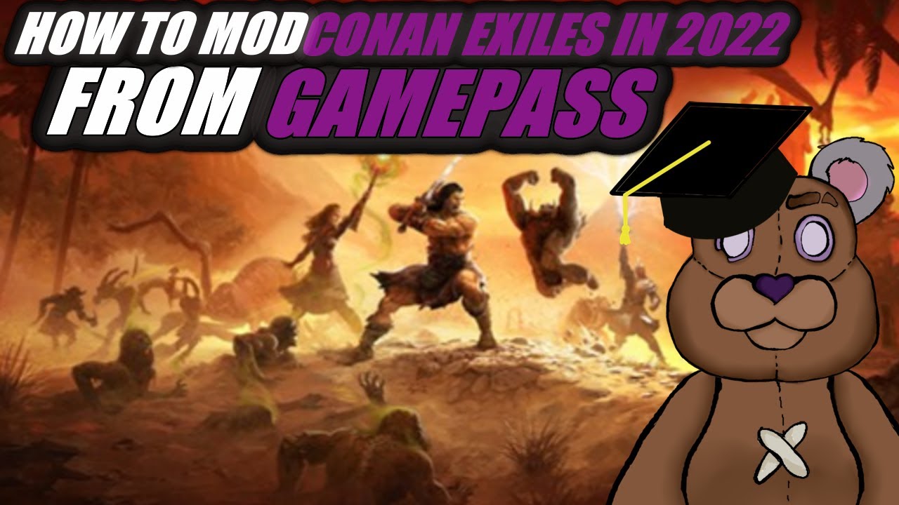 How To Mod Conan Exiles from Gamepass in 2022 - YouTube