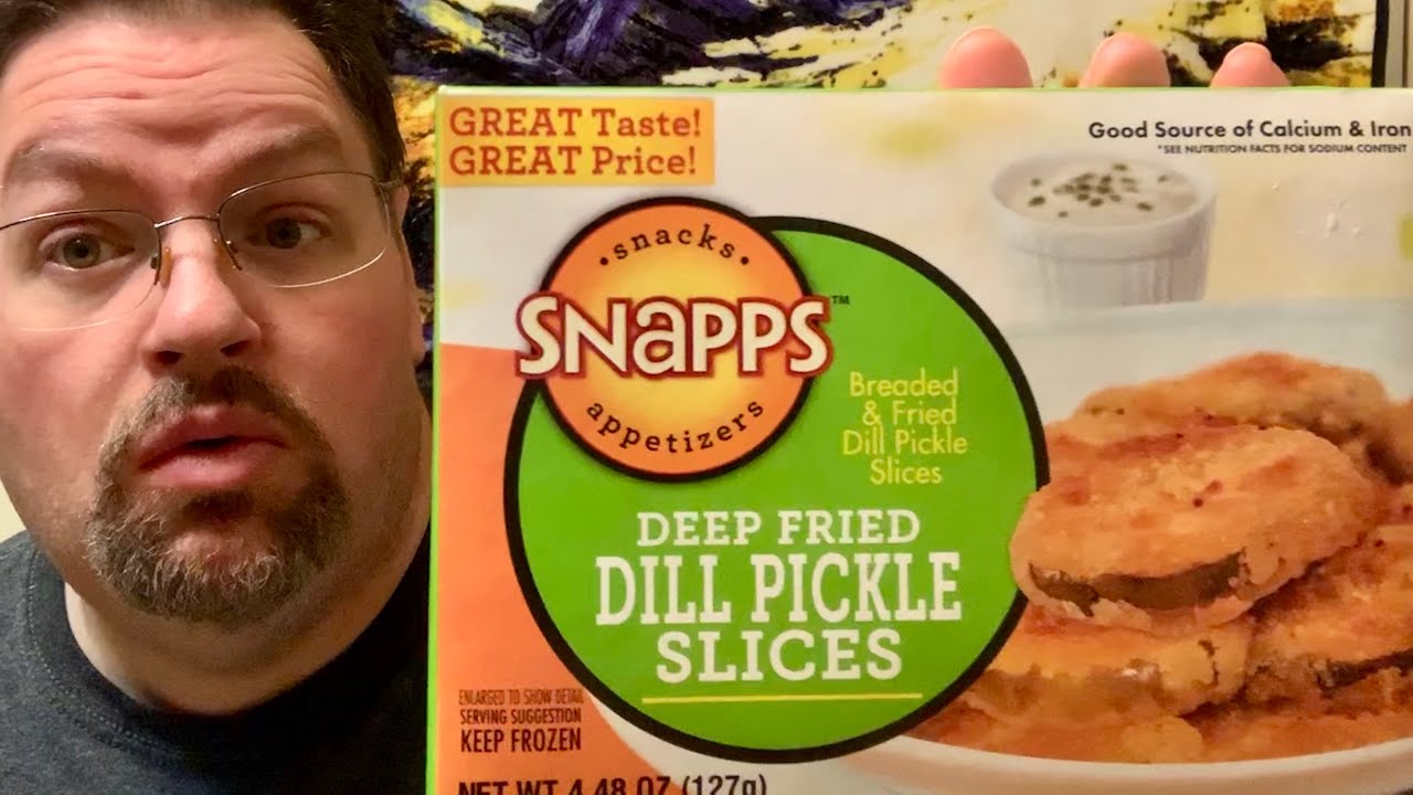 Search for snacks : Snapps fried Dill Pickle chips - YouTube
