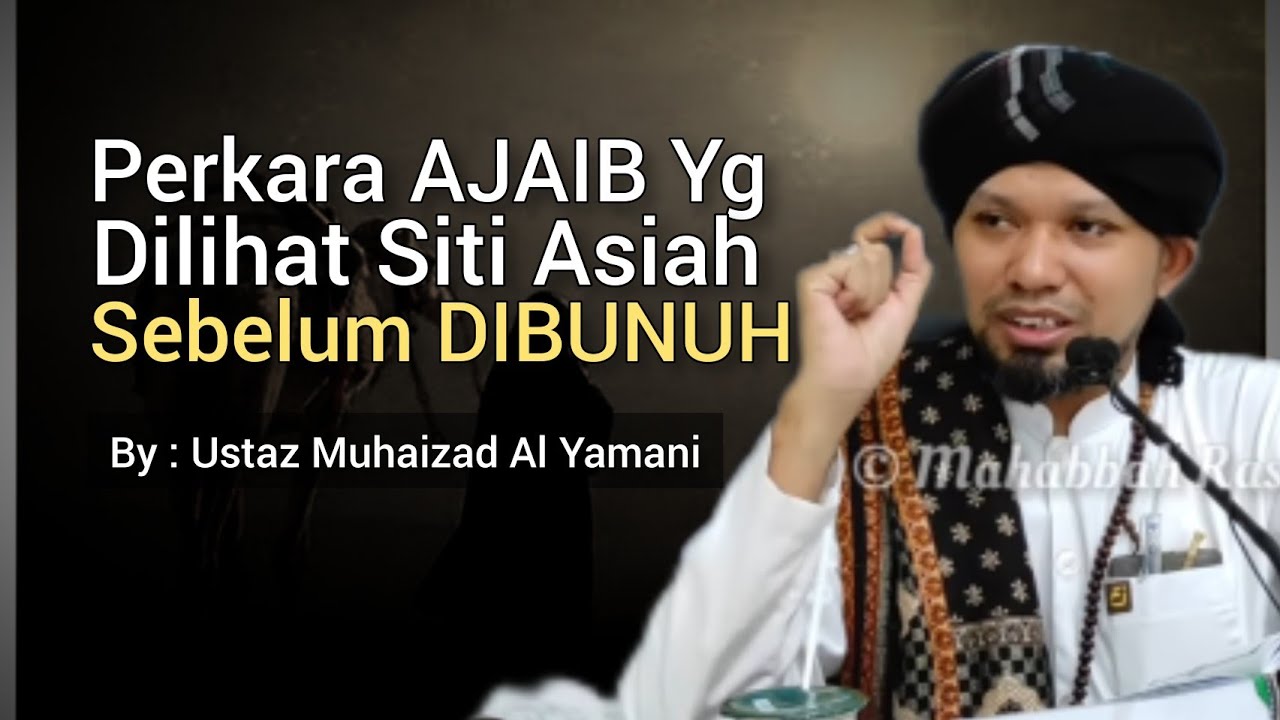 Ini Yg Dilihat Siti Asiah Sebelum Di Bunuh Oleh Firaun - YouTube