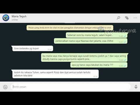 WANITA BERKUMIS | WA TAWA
