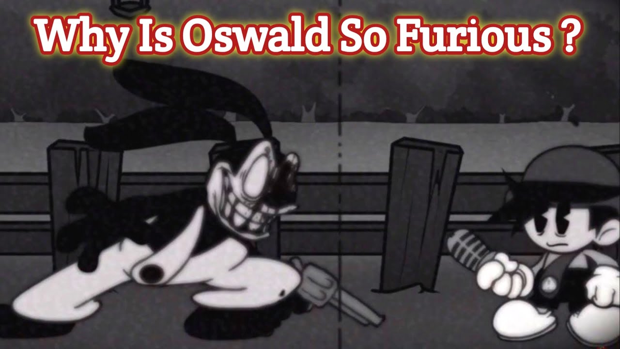 Untold Loneliness (Oswald) I FNF Vs Mickey Mouse Wednesday Infidelity ...