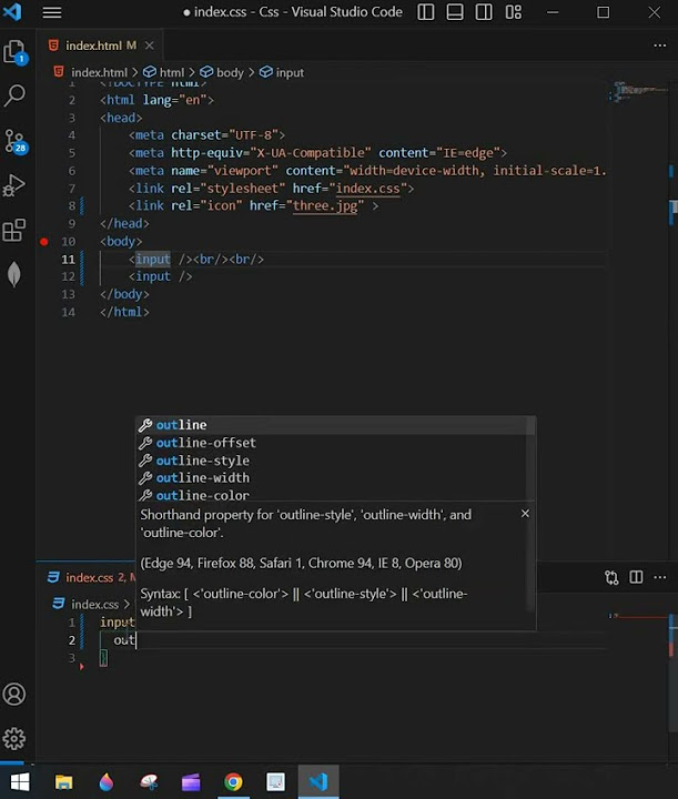Remove Input Border on Focus CSS || How to Remove Input Active Border in CSS - YouTube