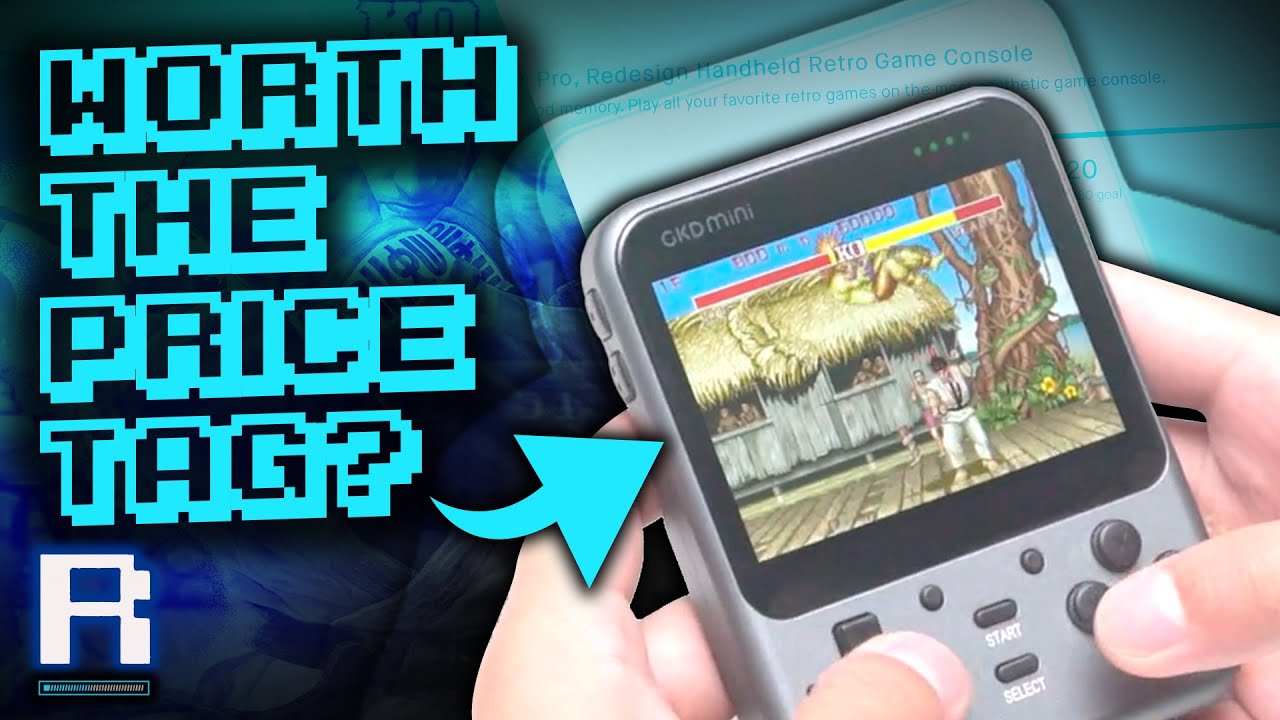 GKD Pro | New Gaming Handheld Kickstarter Redesign? - YouTube