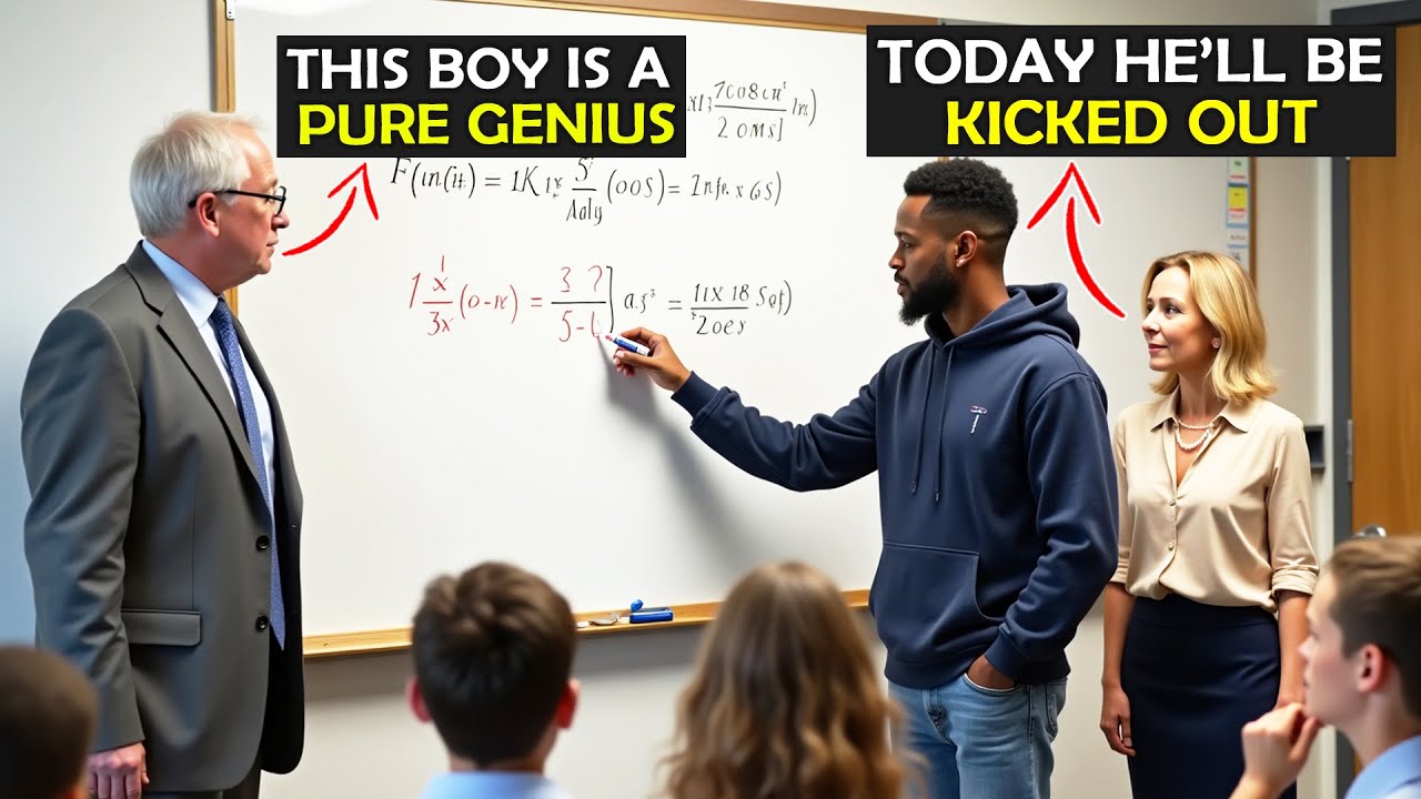 Elite Professor told Black Student to Solve an Impossible Equation to ...