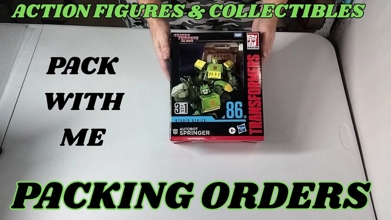 Packing orders for my small business | Action Figures | Transformers ...
