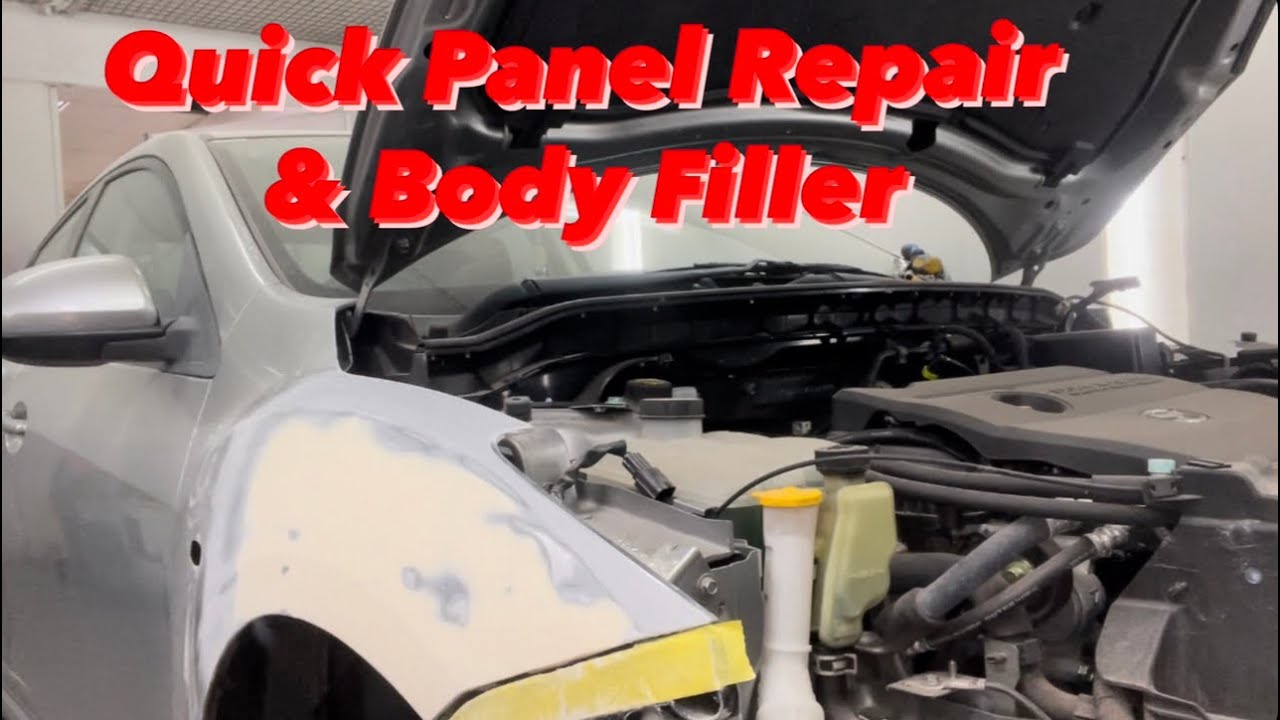 Simple Guard Repair & Body Filler Episode 3 - YouTube