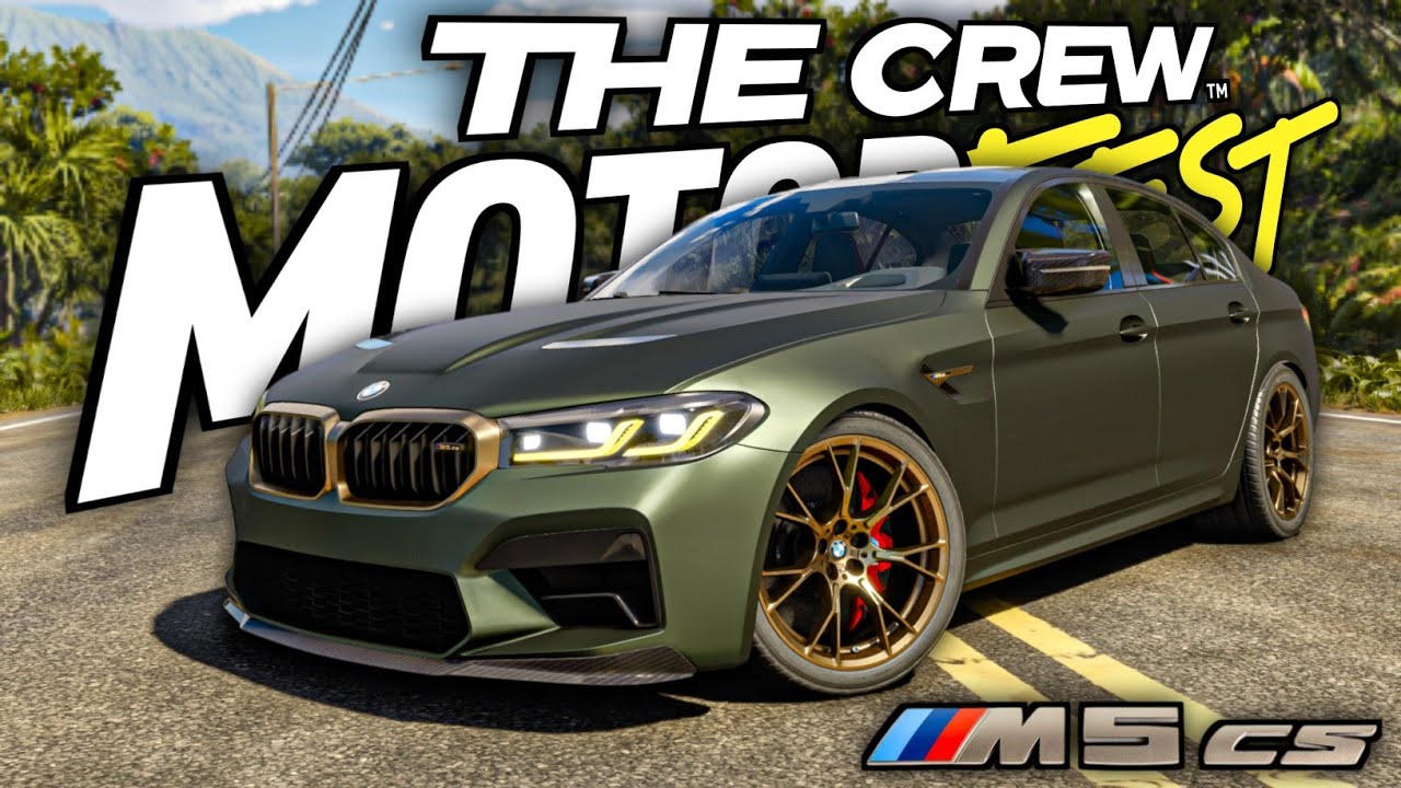 THE CREW MOTORFEST - BMW M5 CS Custom & Test : ELLE EST MONSTRUEUSE ...