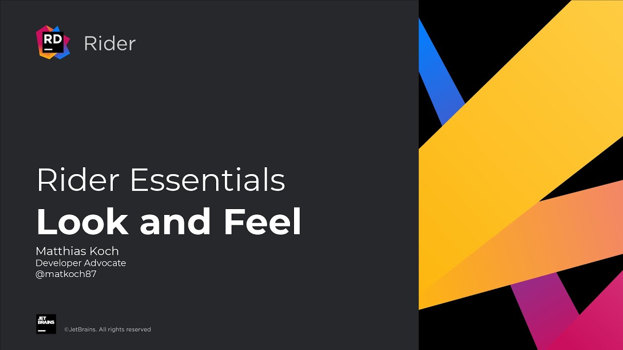 Customize the Look and Feel - Rider Essentials - YouTube