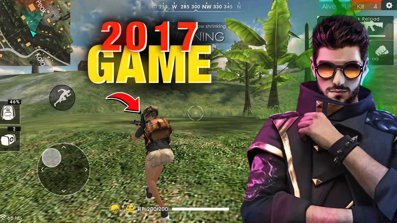 6 Year ago Free Fire GamePlay : I Play Free Fire Copy Game || Old Free ...