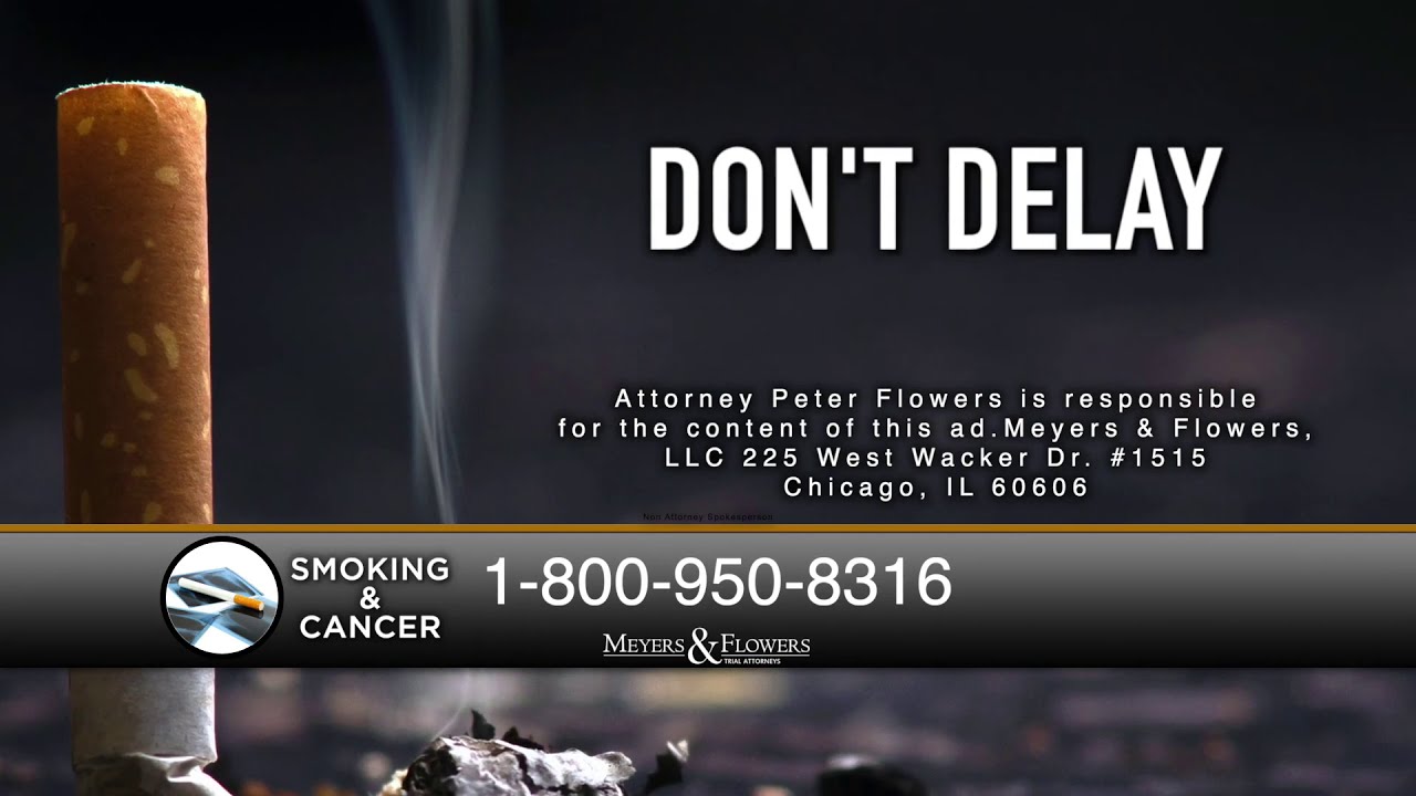 Smoking & Cancer Commercial - YouTube