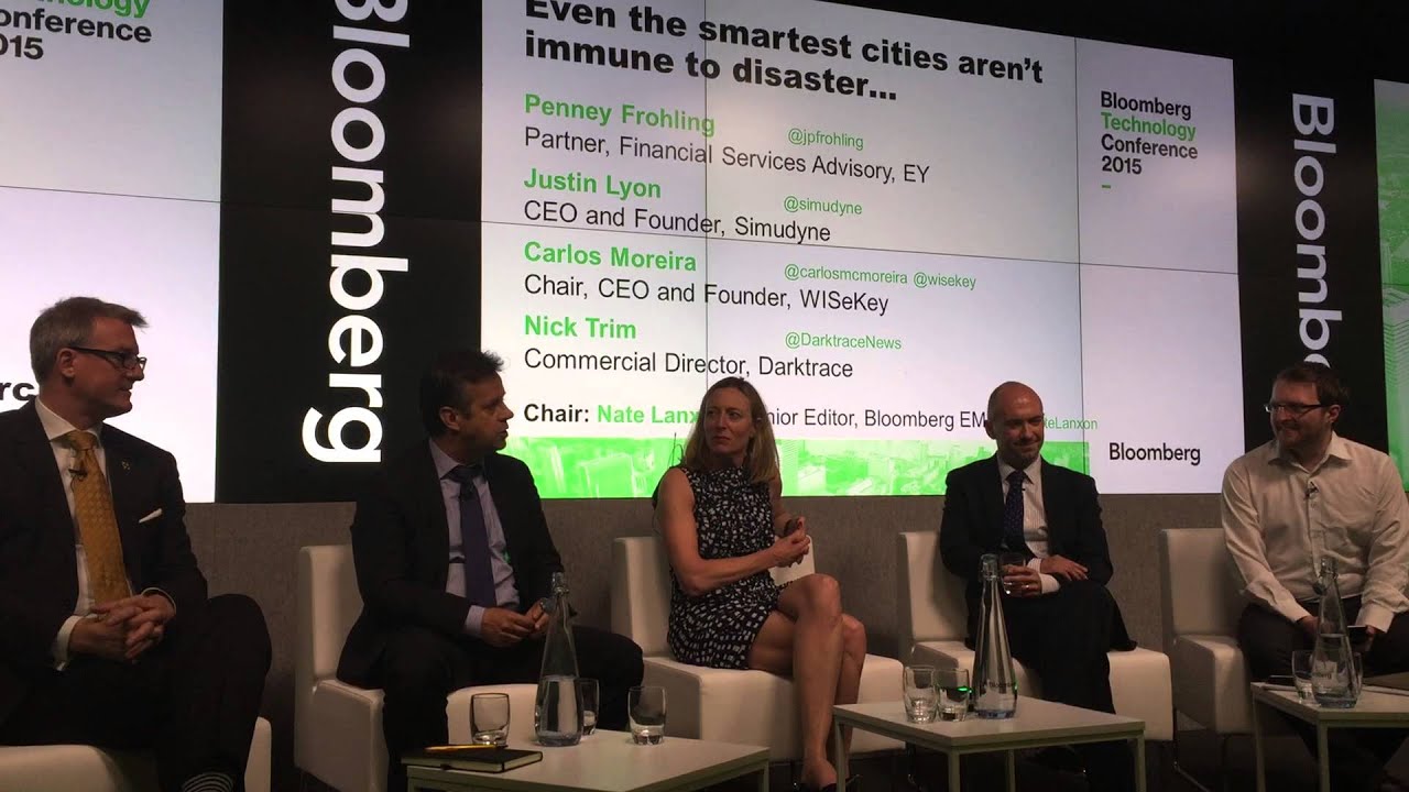 Carlos Moreira presenting at the Bloomberg Technology Conference ...