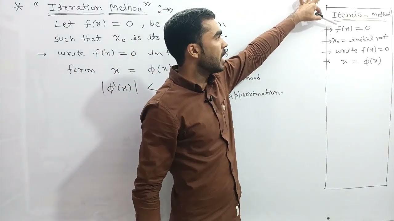 Iteration method, Aitken process, chebyshev method, Muller method, advance Numerical Analysis, m ...