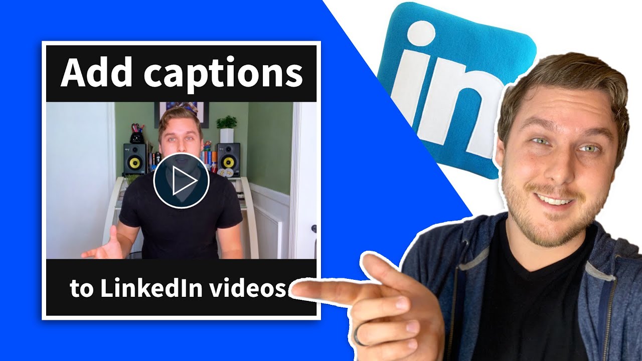 How to add Subtitles to LinkedIn Videos (automatically!) - YouTube