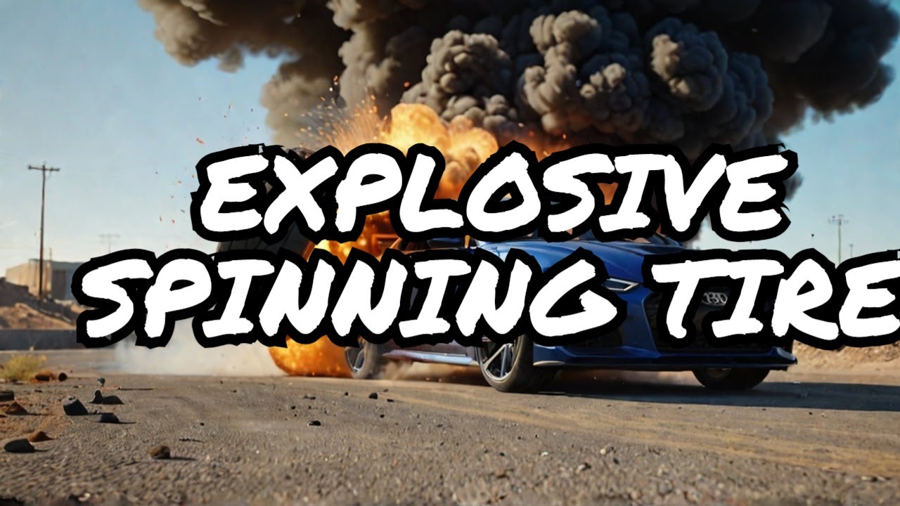 Spinning Tires Until They EXPLODE! Beam.NG Drive - YouTube