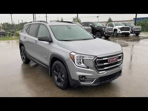 Gray 2023 GMC Terrain AT4 Review - Wolfe GMC Buick Edmonton - YouTube