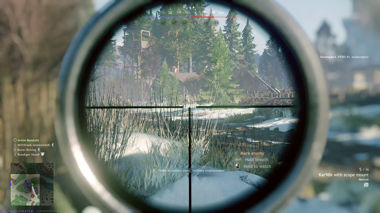 Enlisted sniper action - YouTube