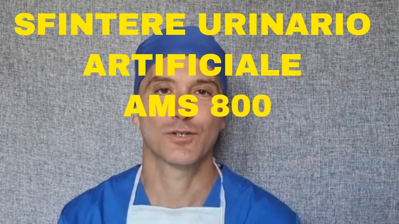 Sfintere Urinario Artificiale Ams800 per Incontinenza Urinaria maschile ...