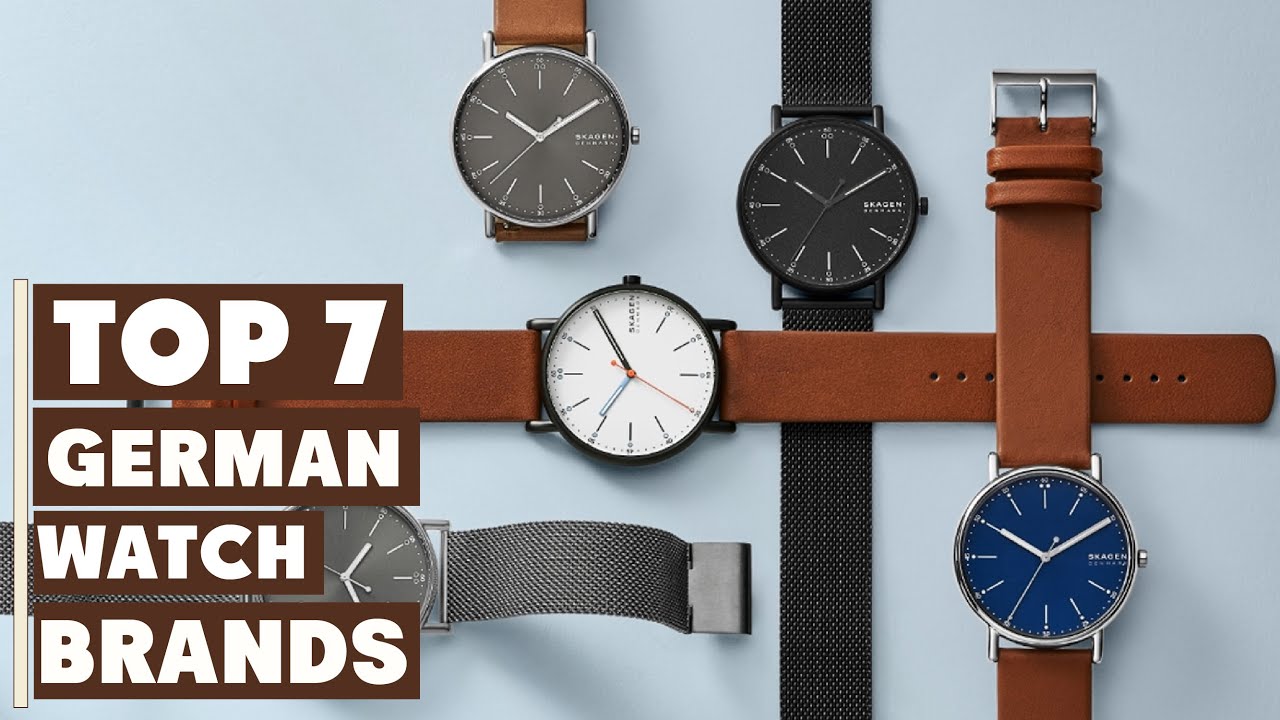 Discover the 7 Best German Watch Brands for Quality and Style - YouTube