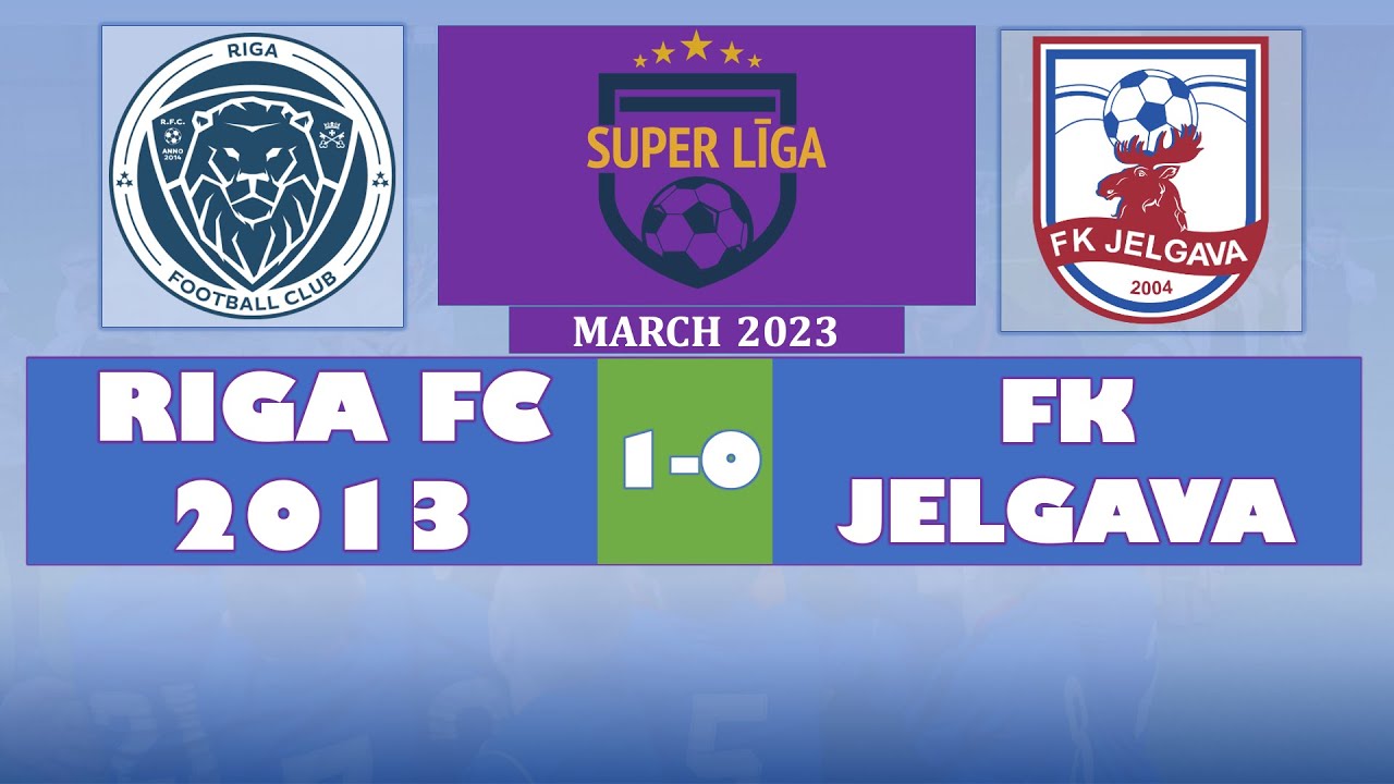 RIGA FC 2013 1-0 FK JELGAVA, Super Liga - YouTube