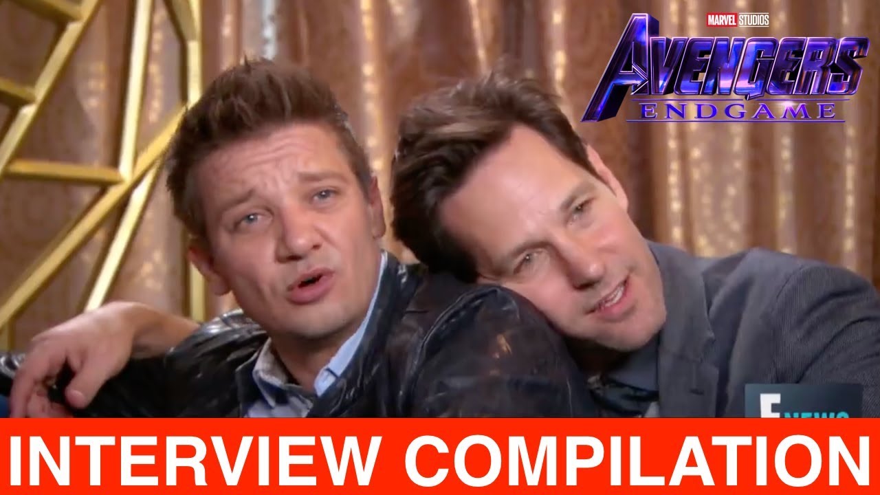 Marvel Studios Avengers Endgame Cast Interview Compilation - YouTube