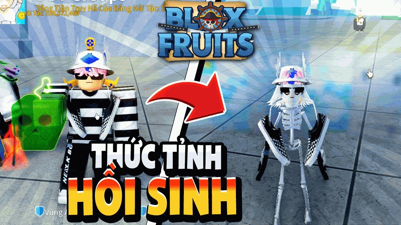 Mình đã THỨC TỈNH HỒI SINH .Sức Mạnh của Brook Trong Blox Fruit ...