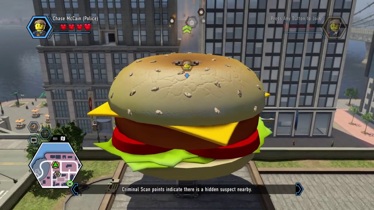 LEGO® City Undercover -Part 3 -Big Burger !!! - YouTube