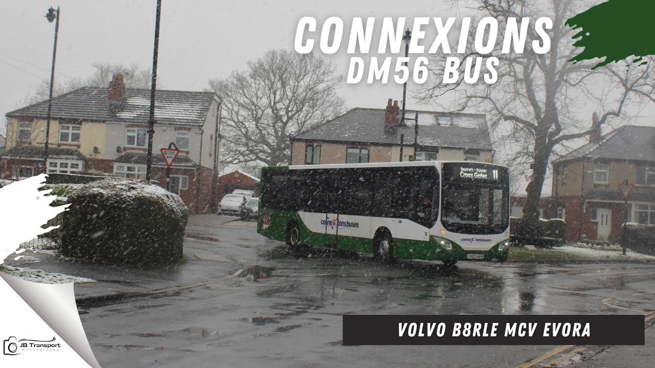 ConneXions Buses BV23 NUB “in the snow ️” - YouTube