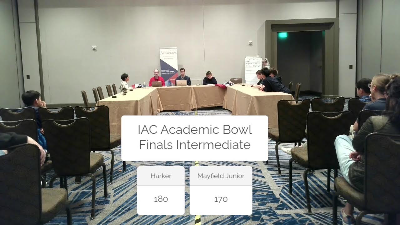 IAC Academic Bowl (Intermediate) - YouTube