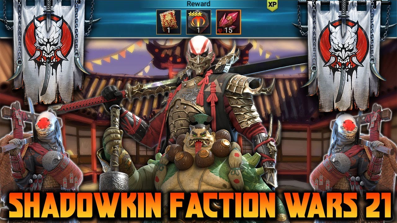 3 STAR 'SHADOWKIN' FACTION WARS 21 ! 'Guide & Gameplay' | Raid Shadow ...