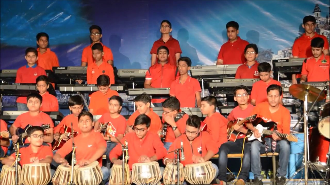 DPS Varanasi Orchestra 19.11.2017 - YouTube