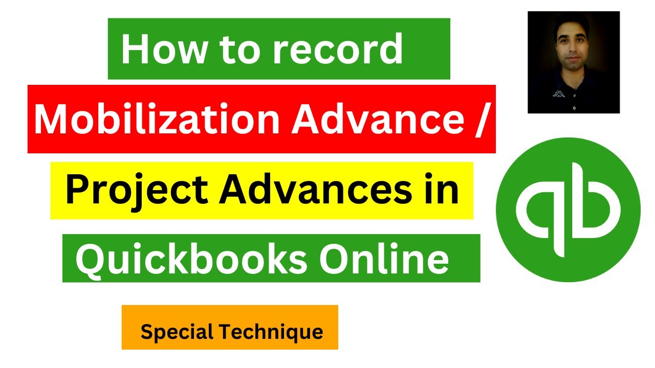 How to Record Project Advances in QuickBooks online| Mobilization ...