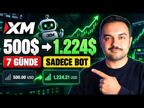 Bot Hesabı 1.249$’a Ulaştı! 749$’ı Canlı Çektim | Gerçek Hesap Testi