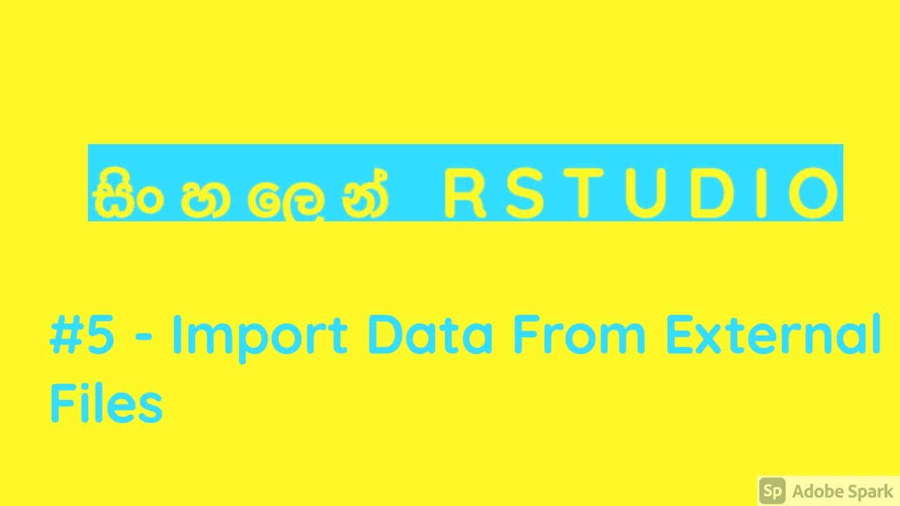 RStudio Tutorials For Beginners 5 Import Data From External Files rstudio-tutorials-for-beginners-5-import-data-from-external-files