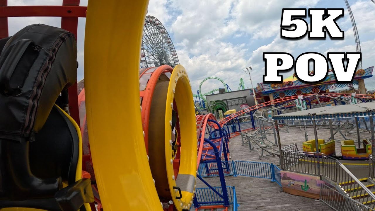 Xolo Loca (Looping Car) POV [5K] | Casino Pier 2023 - YouTube