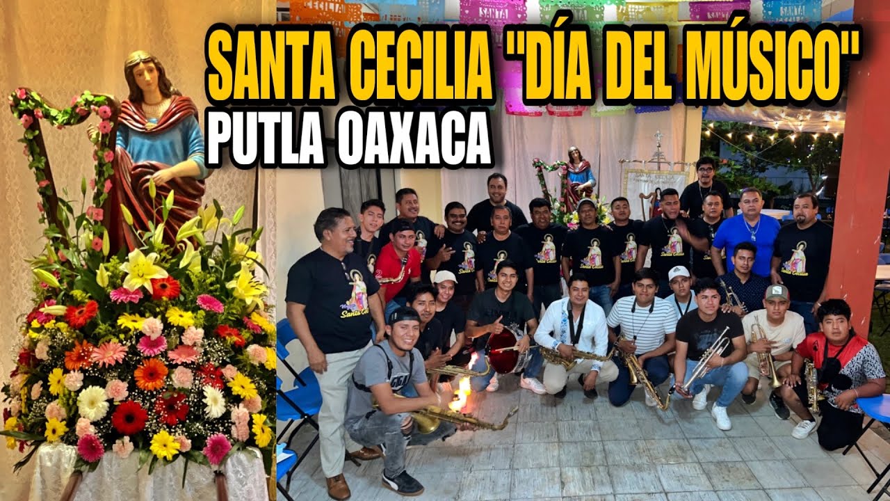 Calenda por Santa Cecilia “DÍA DEL MÚSICO” en Putla Oaxaca - YouTube