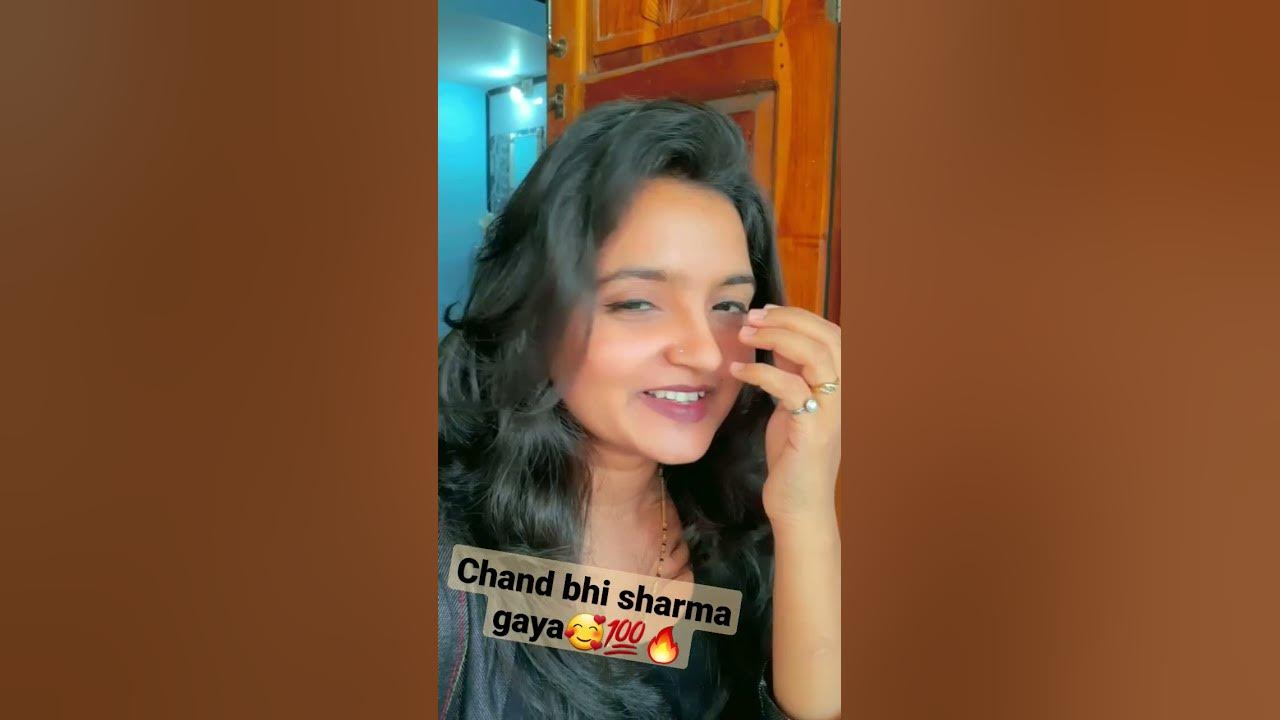 chand bhi sharma gaya🔥💯🥰👸 #shwetasworld #shorts #shortvideo #youtubeshorts - YouTube